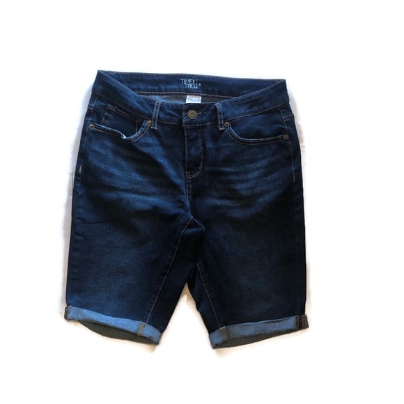 Time and Tru | Shorts | Time And Tru Denim Bermuda Shorts | Poshmark
